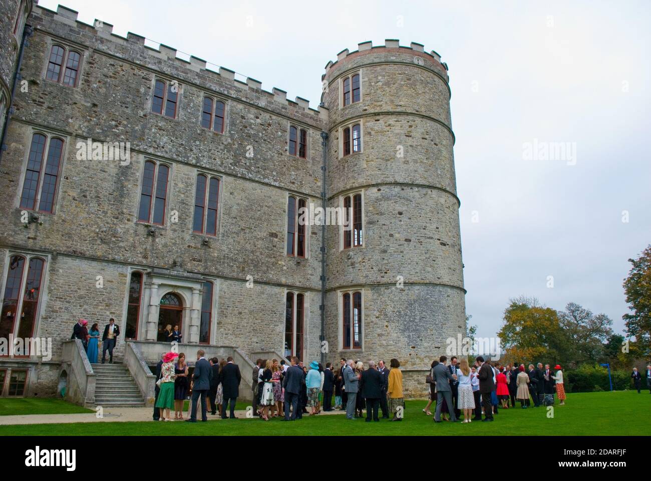 Lulworth Castle Wareham Stock Photo - Alamy