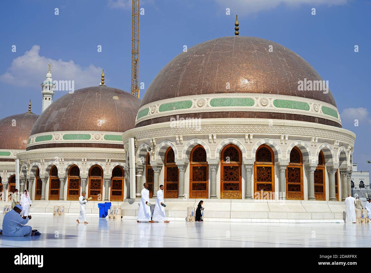 Masjidil Haram Mosque, Holly Mosque, Mecca, Saudi Arabia Stock Photo ...