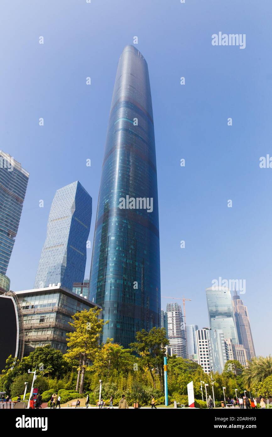 Huacheng Square, Tianhe District, Guangzhou, Guangdong Province, China ...