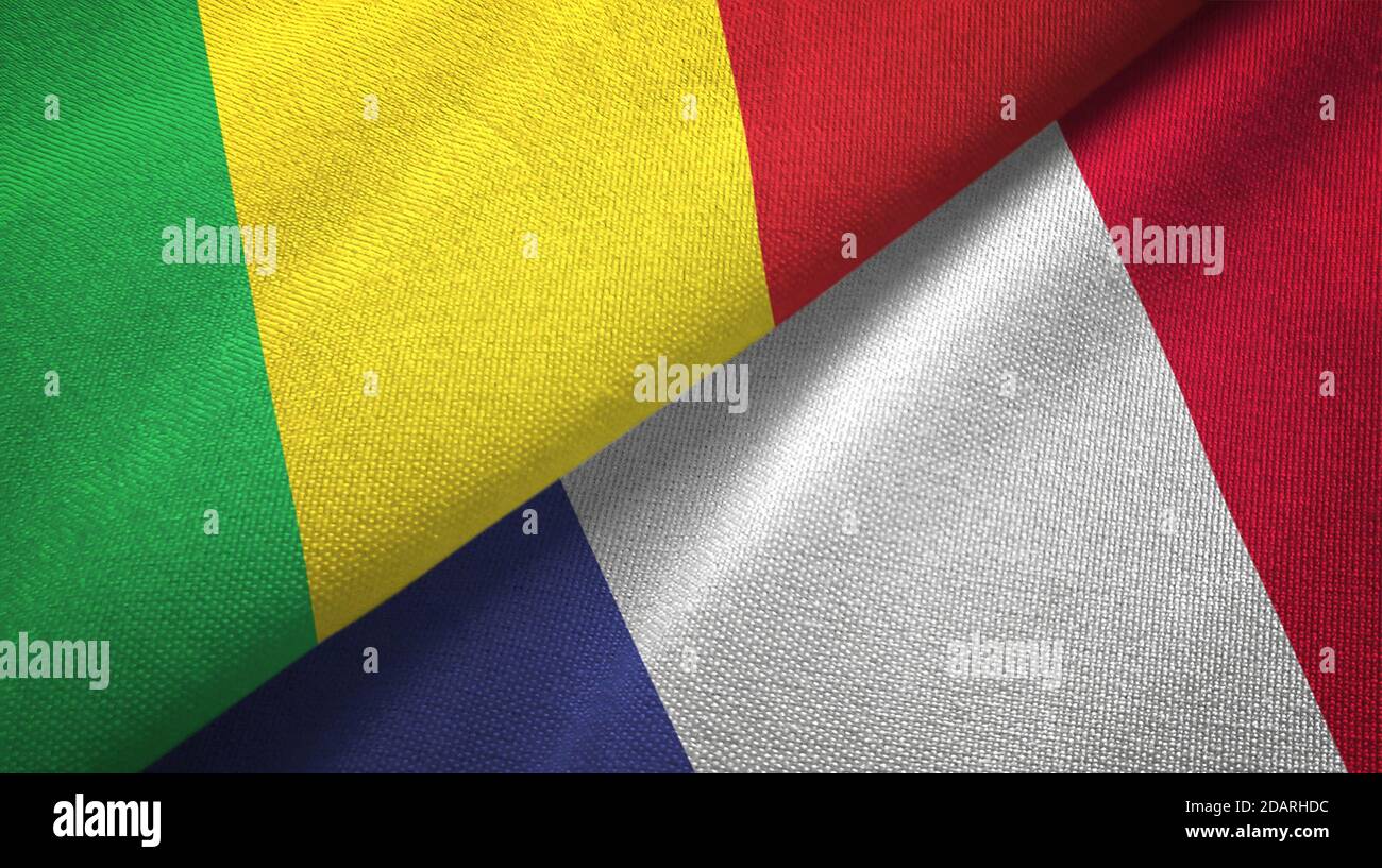 France mali flag hi-res stock photography and images - Alamy
