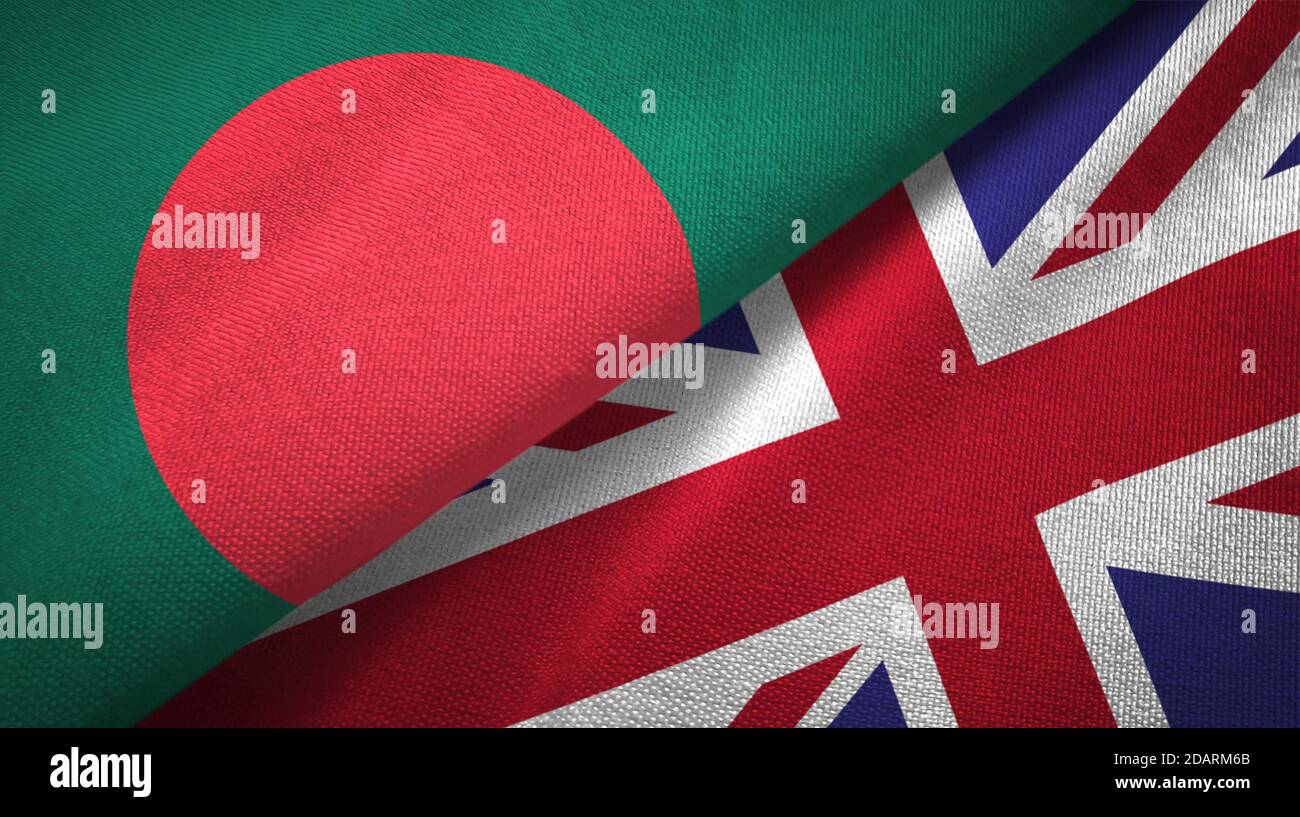 Bangladesh united kingdom flag hi-res stock photography and images - Alamy
