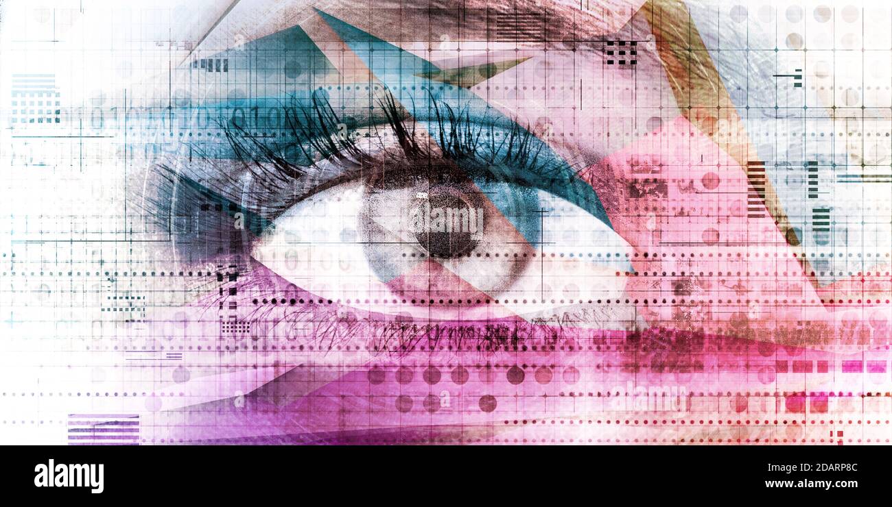 Science Technology Wallpaper Abstract Background Concept Art Stock ...