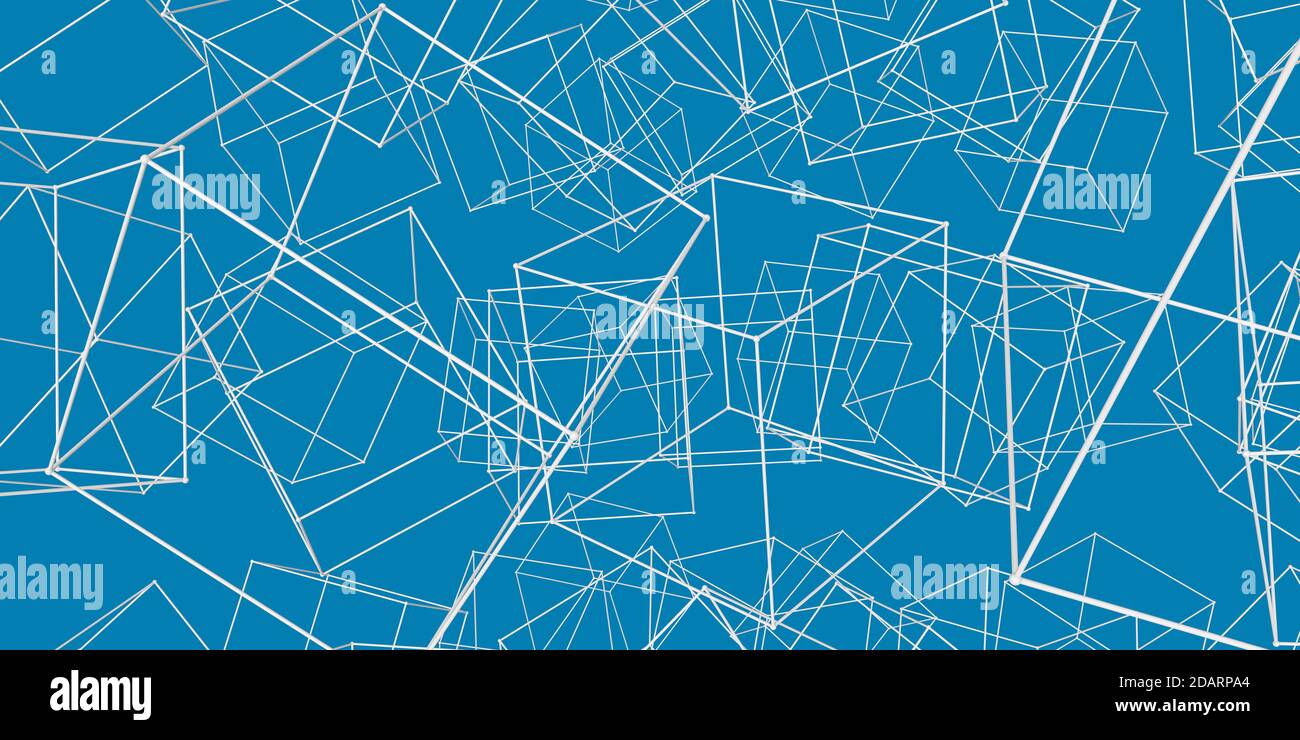 Futuristic Network Concept for Technology and Power Stock Photo - Alamy