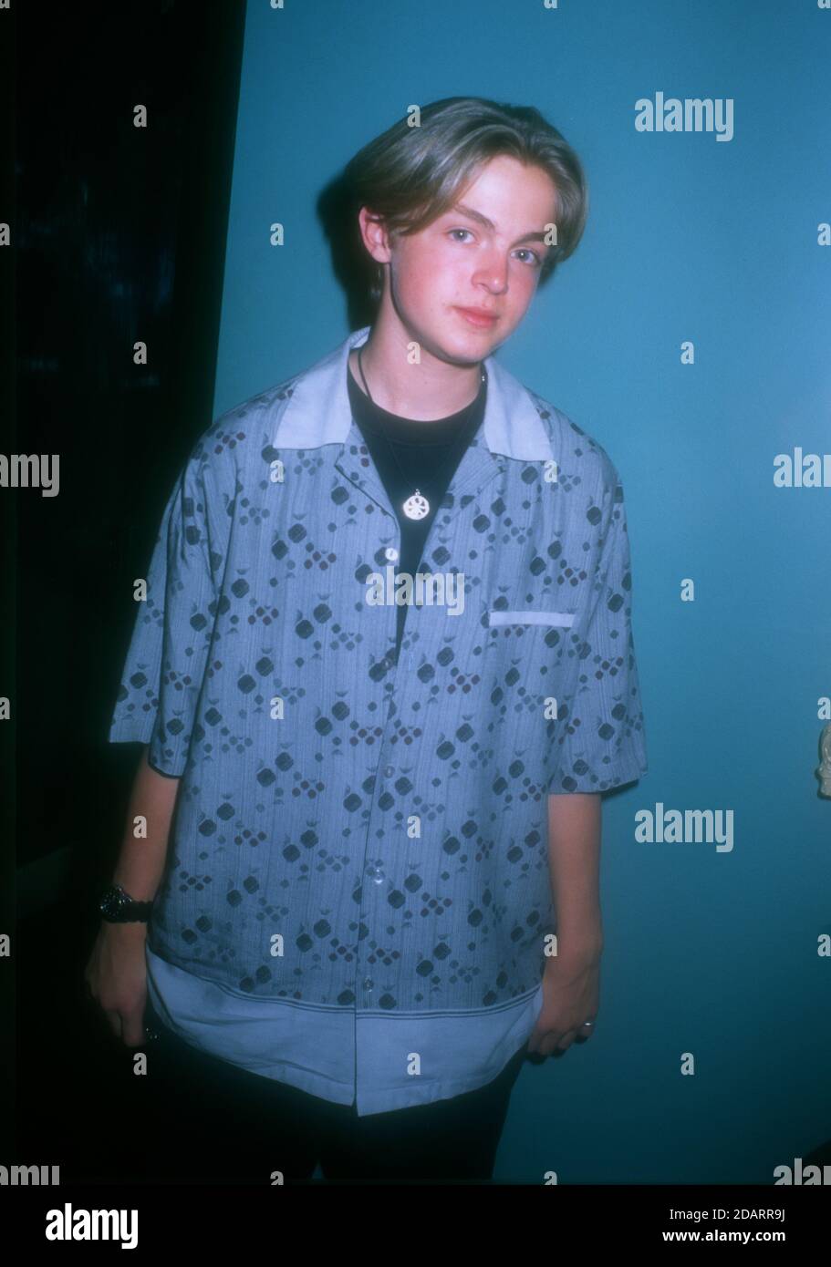Los Angeles, California, USA 6th April 1996 (Exclusive) An Actor ...