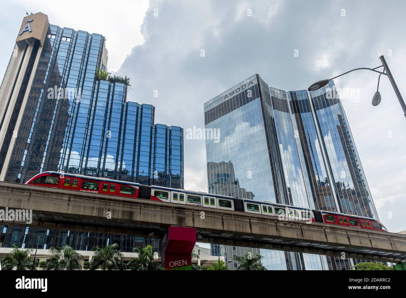 Monorail Kuala Lumpur Malaysia Stock Photo - Alamy