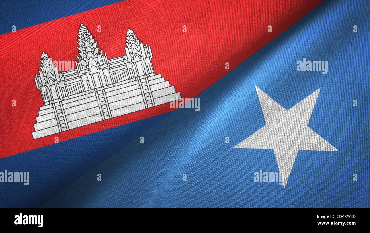 Cambodia somalia flag hi-res stock photography and images - Alamy