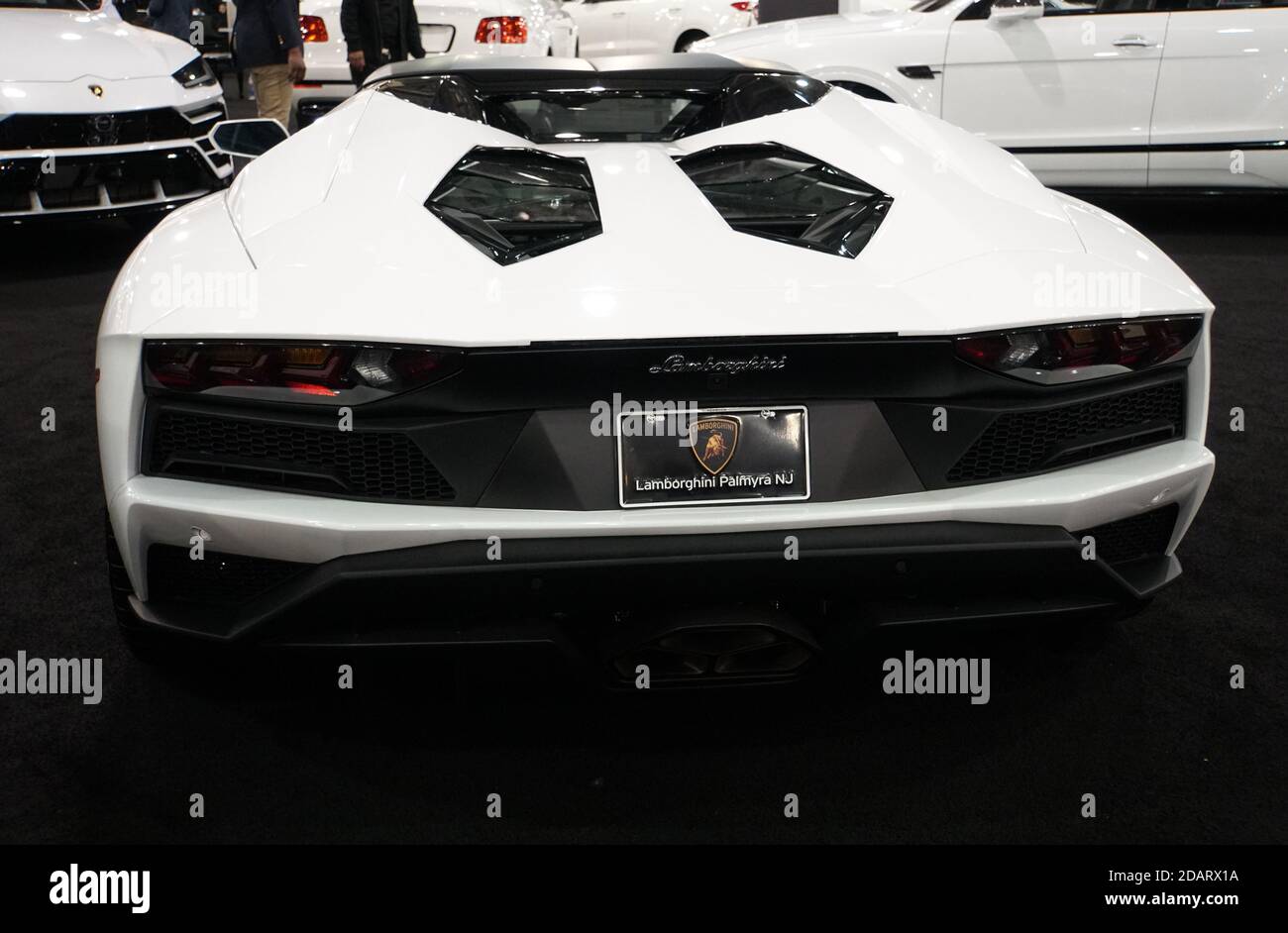 Lamborghini rear view hi-res stock photography and images - Alamy