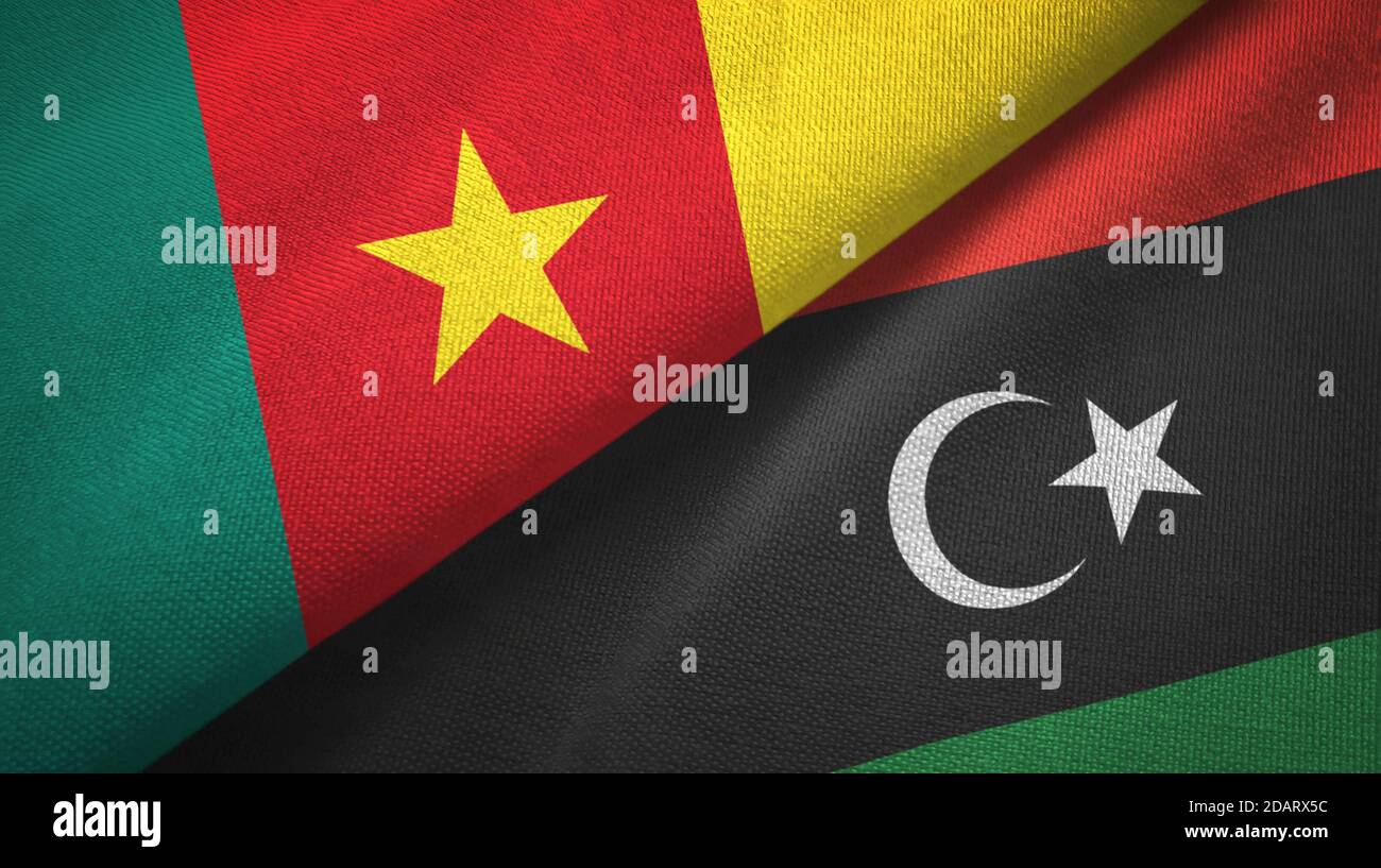 Libya cameroon flag hi-res stock photography and images - Alamy
