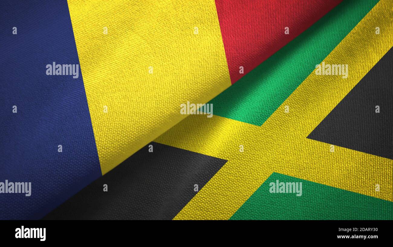 Jamaica chad flag hi-res stock photography and images - Alamy