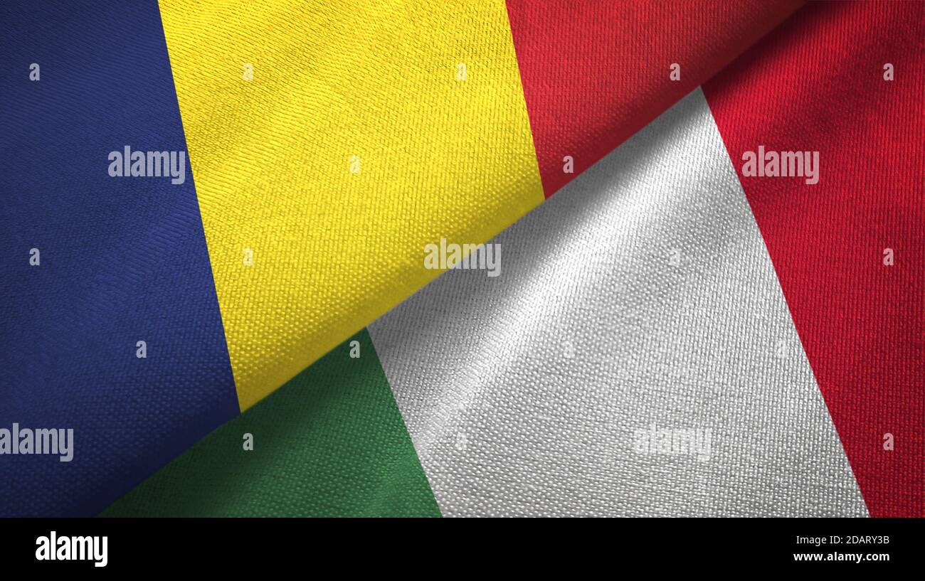 Italy chad flag hi-res stock photography and images - Alamy