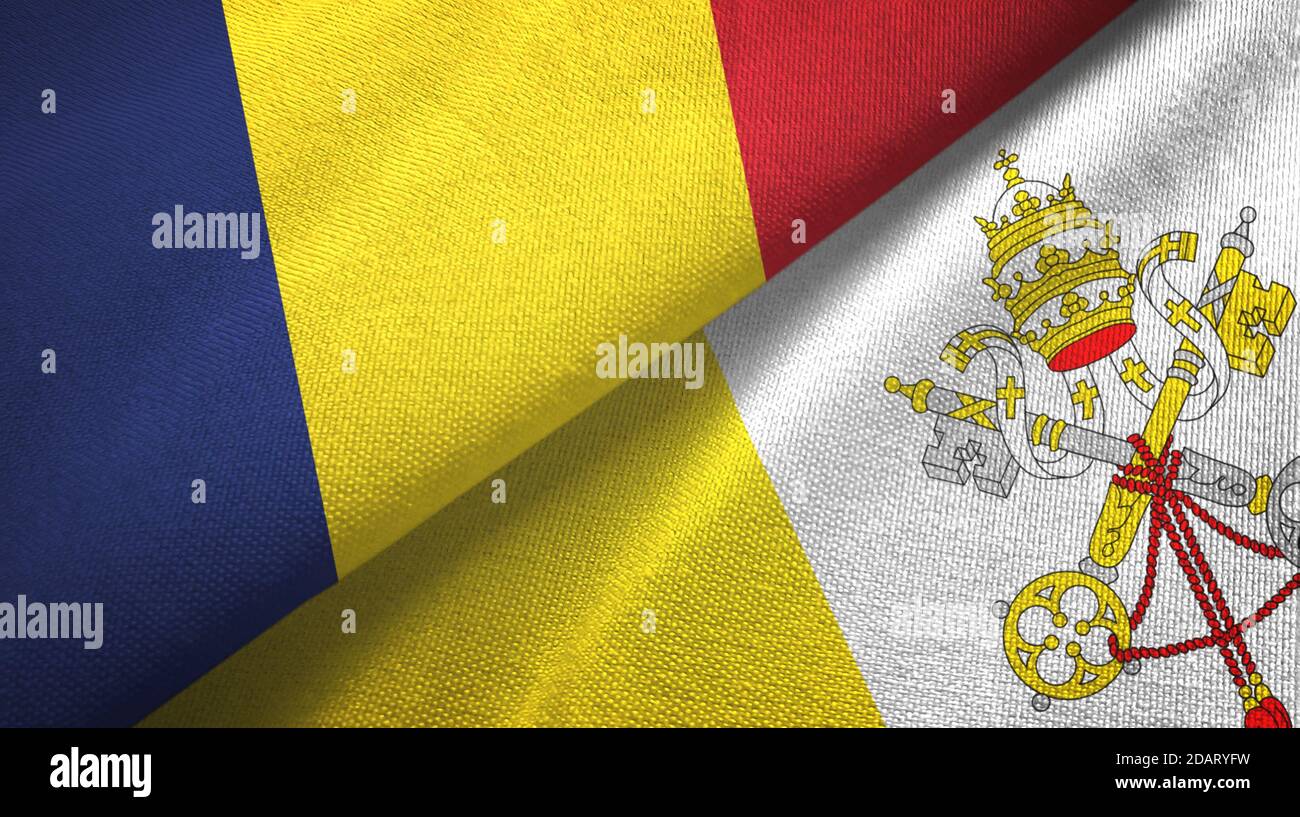 Vatican chad flag hi-res stock photography and images - Alamy