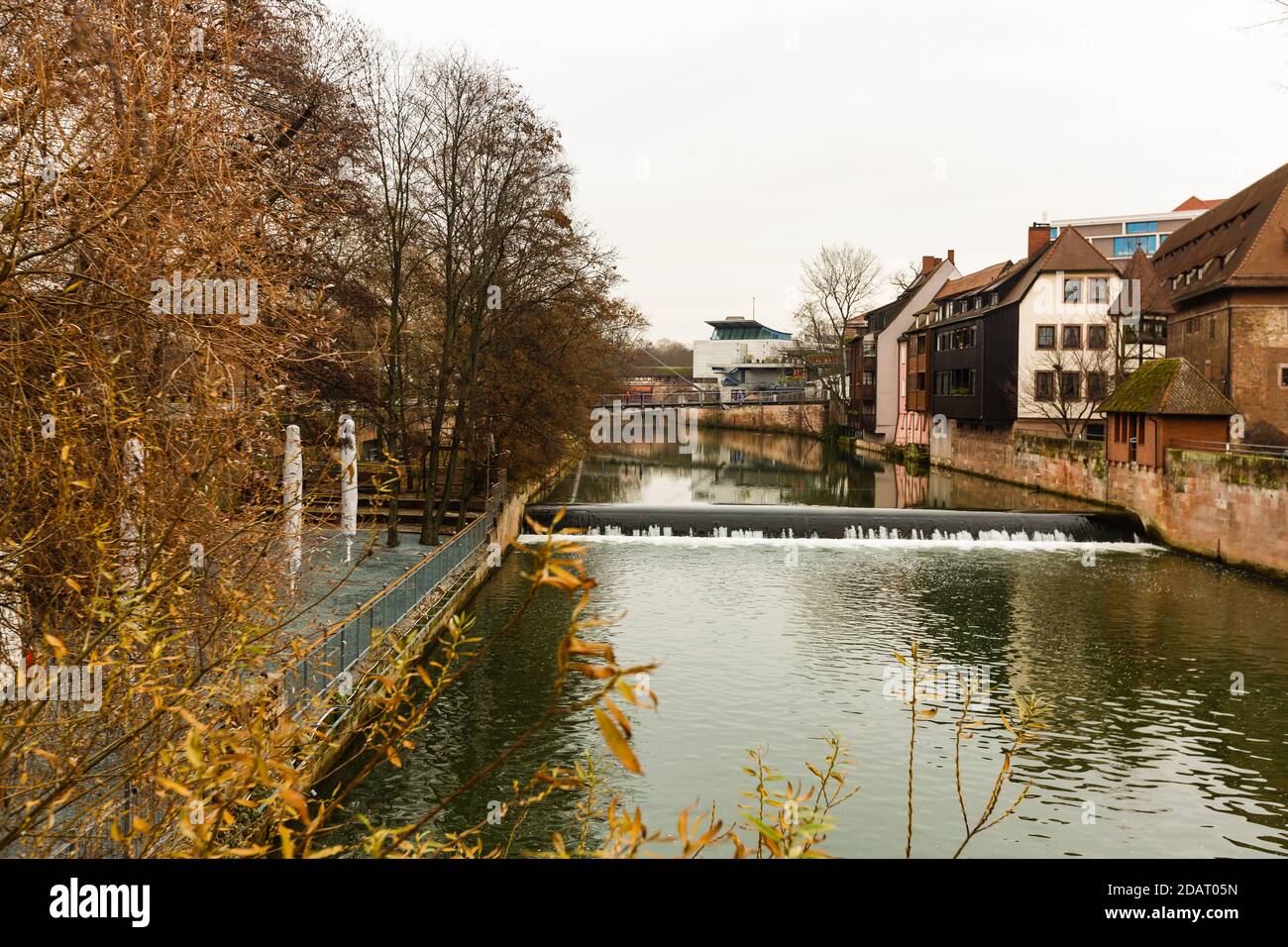 Reflection of historic building in Nuremberg Stock Photo - Alamy