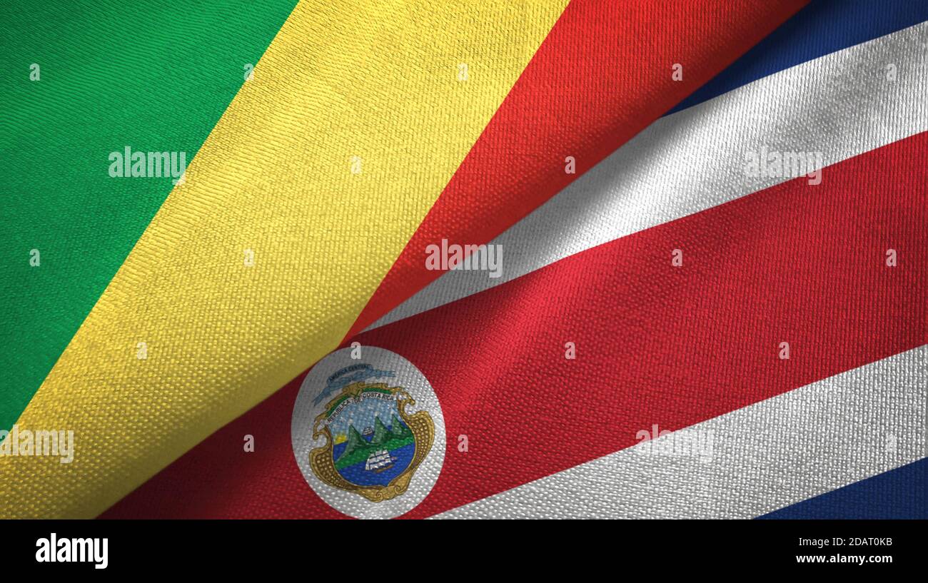 Congo costa rica flag hi-res stock photography and images - Alamy