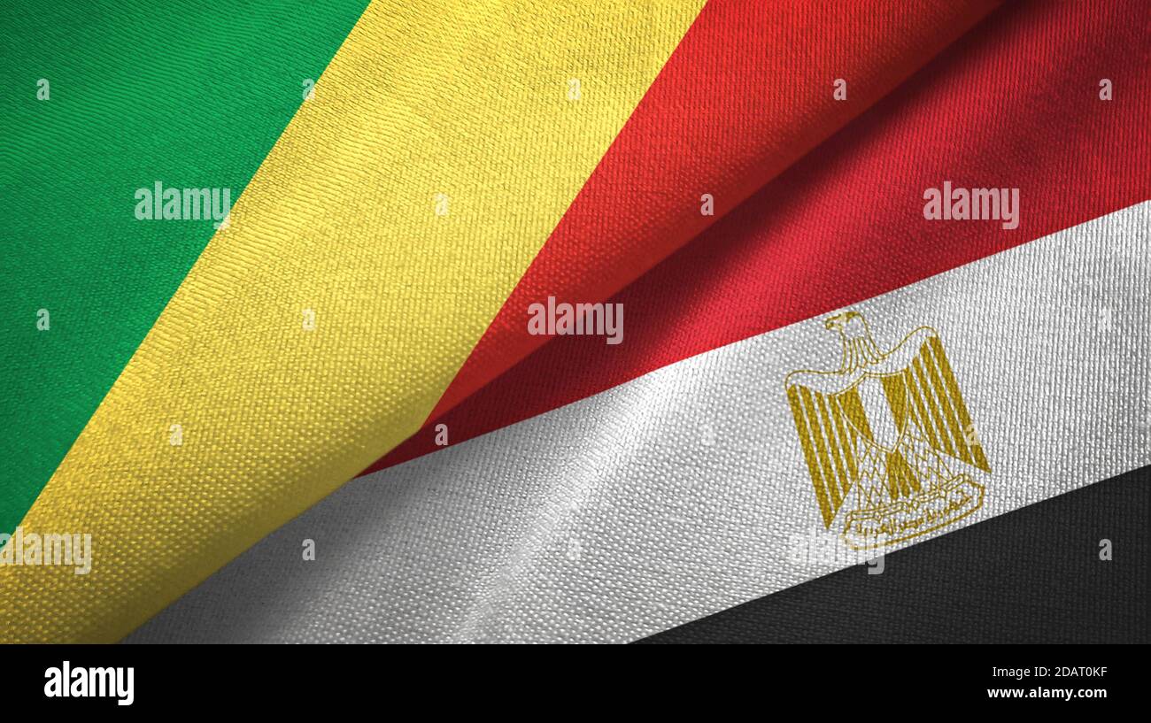 Congo egypt flag hi-res stock photography and images - Alamy