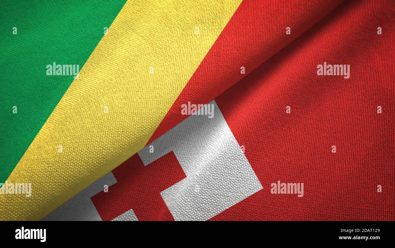 Congo tonga flag hi-res stock photography and images - Alamy