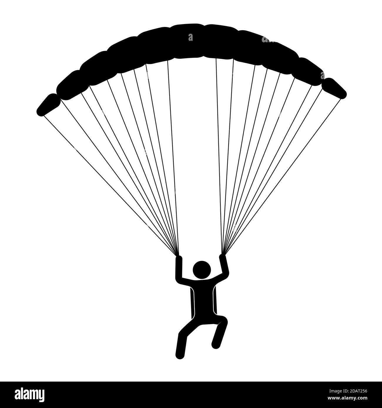 Paraglider Stock Vector Images - Alamy