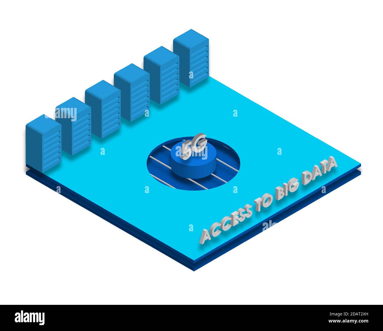 5G isometry. Advantages of new technologies, access to large amounts of ...
