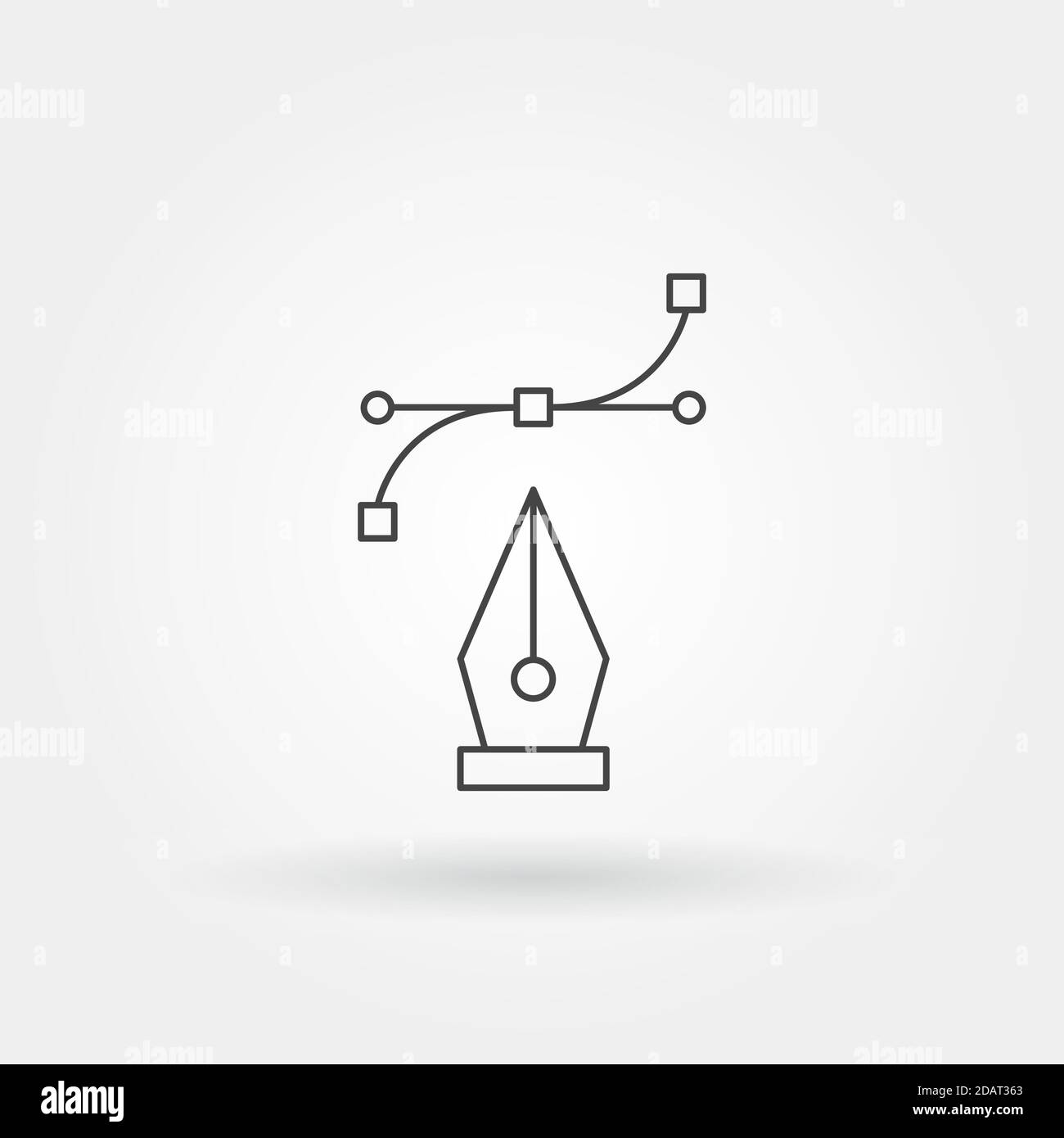 vector icon single isolated with modern line or outline style Stock ...