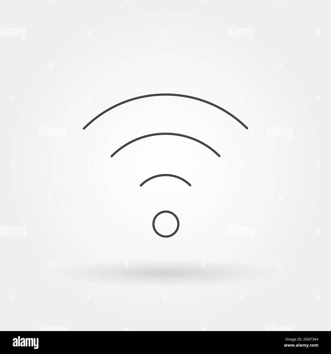 Wifi single Stock Vector Images - Alamy