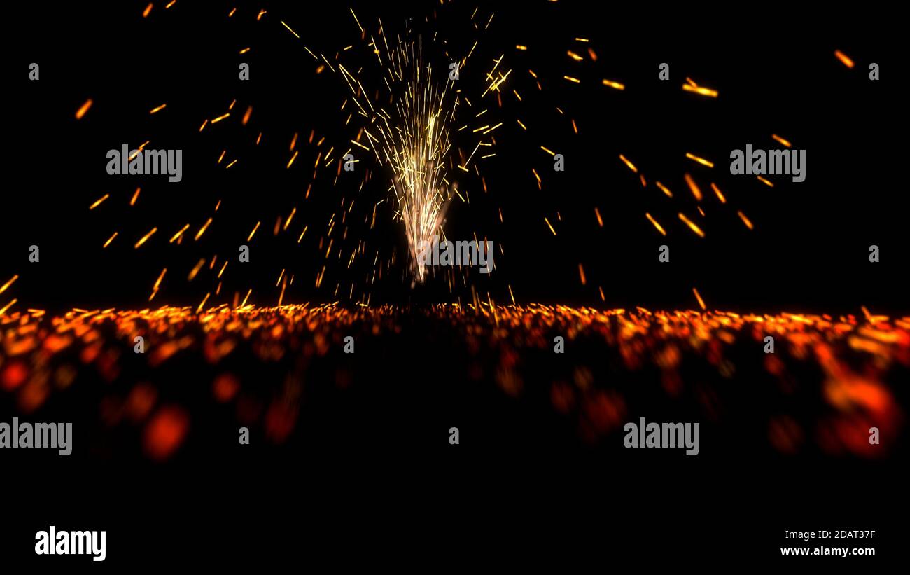 Diwali Crackers Animation Flash