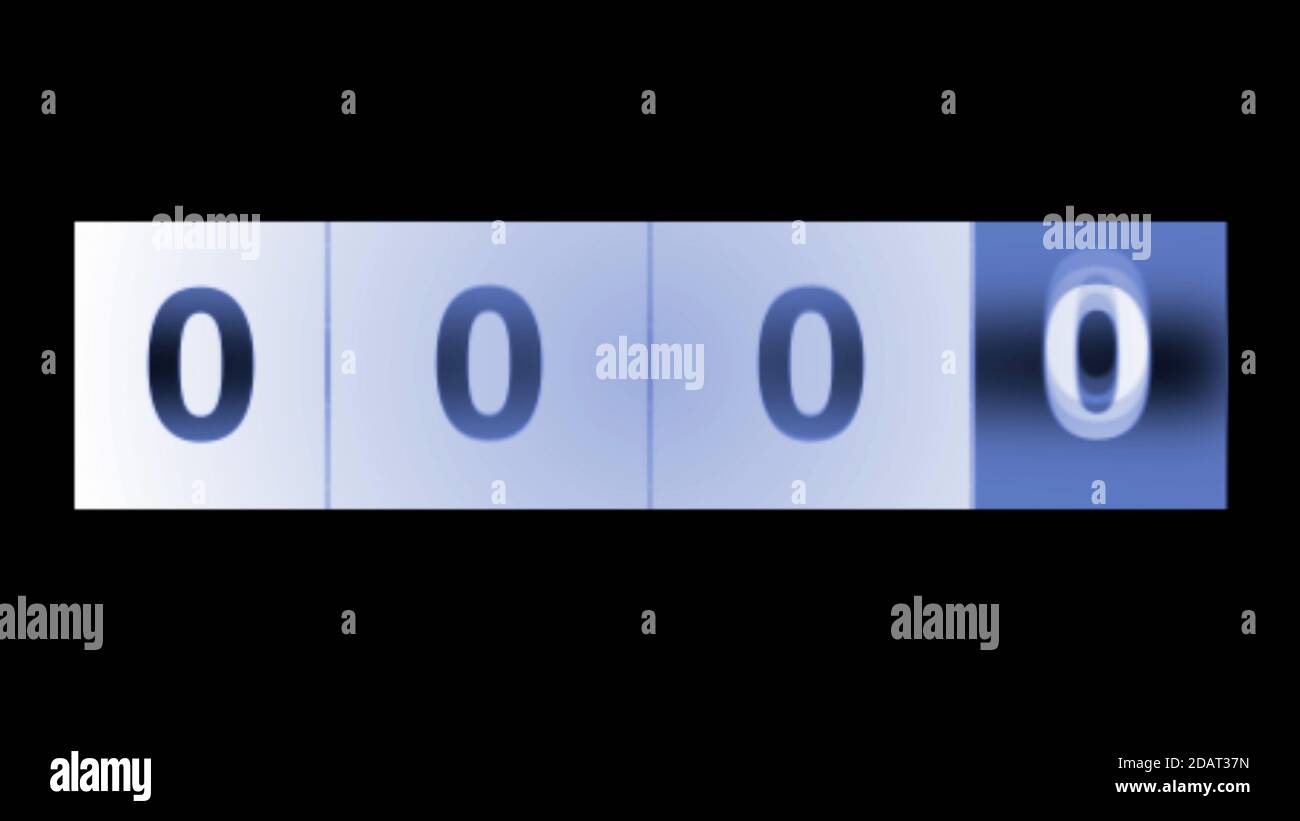 Numeric animation hi-res stock photography and images - Alamy
