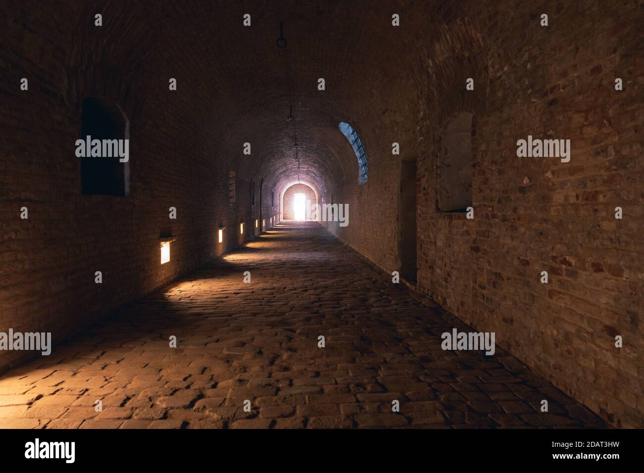 Brno, Moravia, Czech Republic - September 12 2020: Casemate Interior in ...