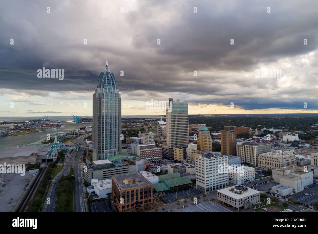 Downtown Mobile, Alabama Stock Photo - Alamy
