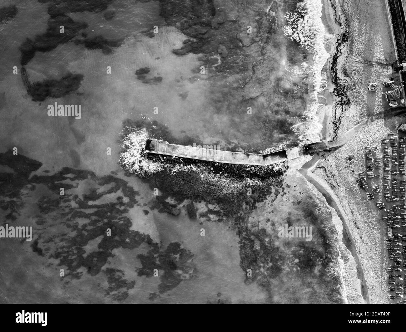 Country road aerial Black and White Stock Photos & Images - Alamy