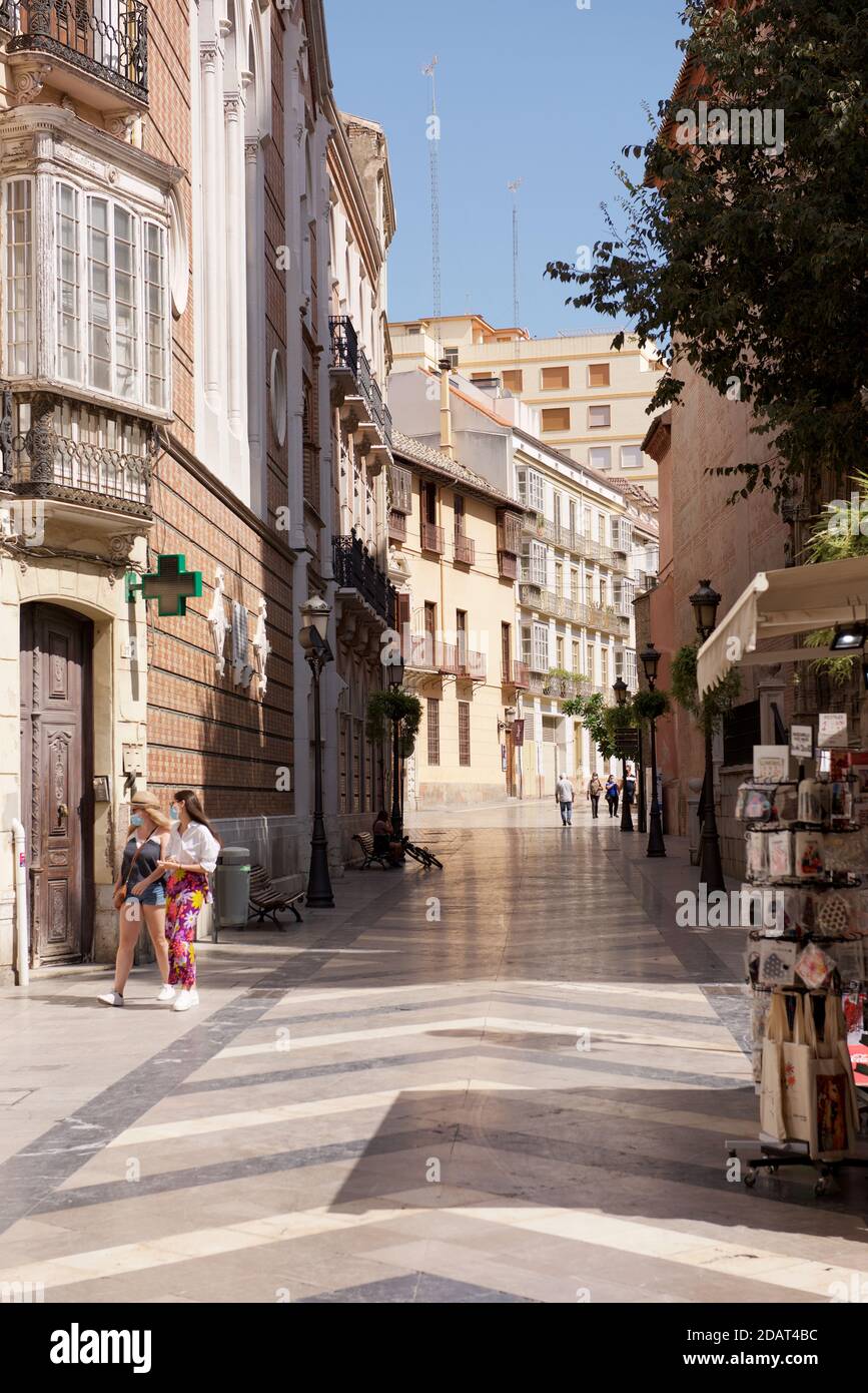 Malaga City Centre Stock Photo - Alamy