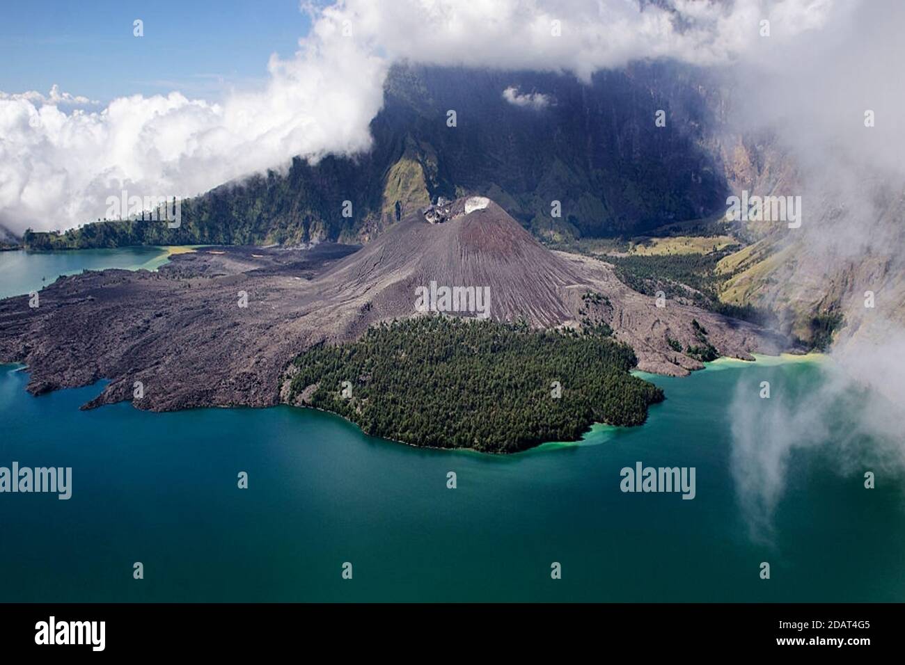 Crater of mount merapi hi-res stock photography and images - Alamy