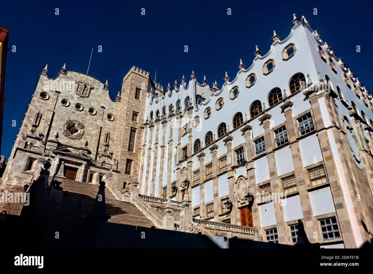 Exterior of the University of Guanajuato, Guanajuato, Mexico Stock ...