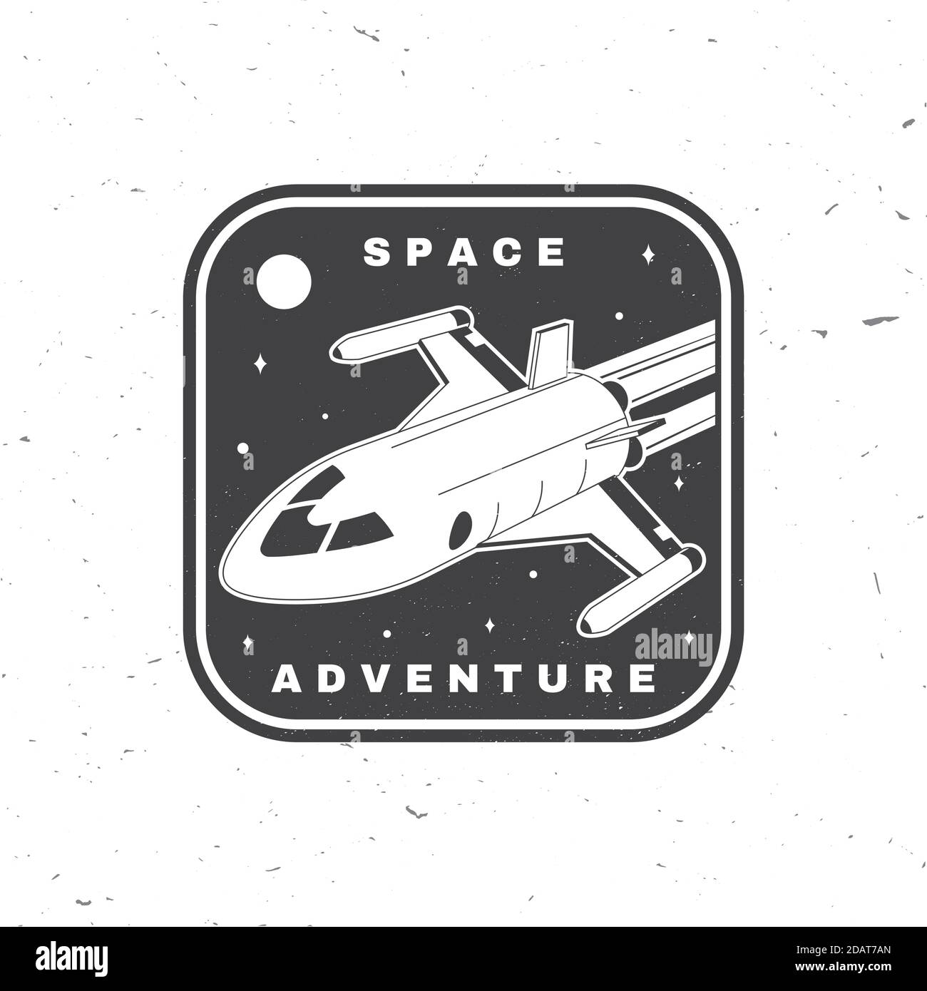 Vintage rocket stamp Cut Out Stock Images & Pictures - Alamy