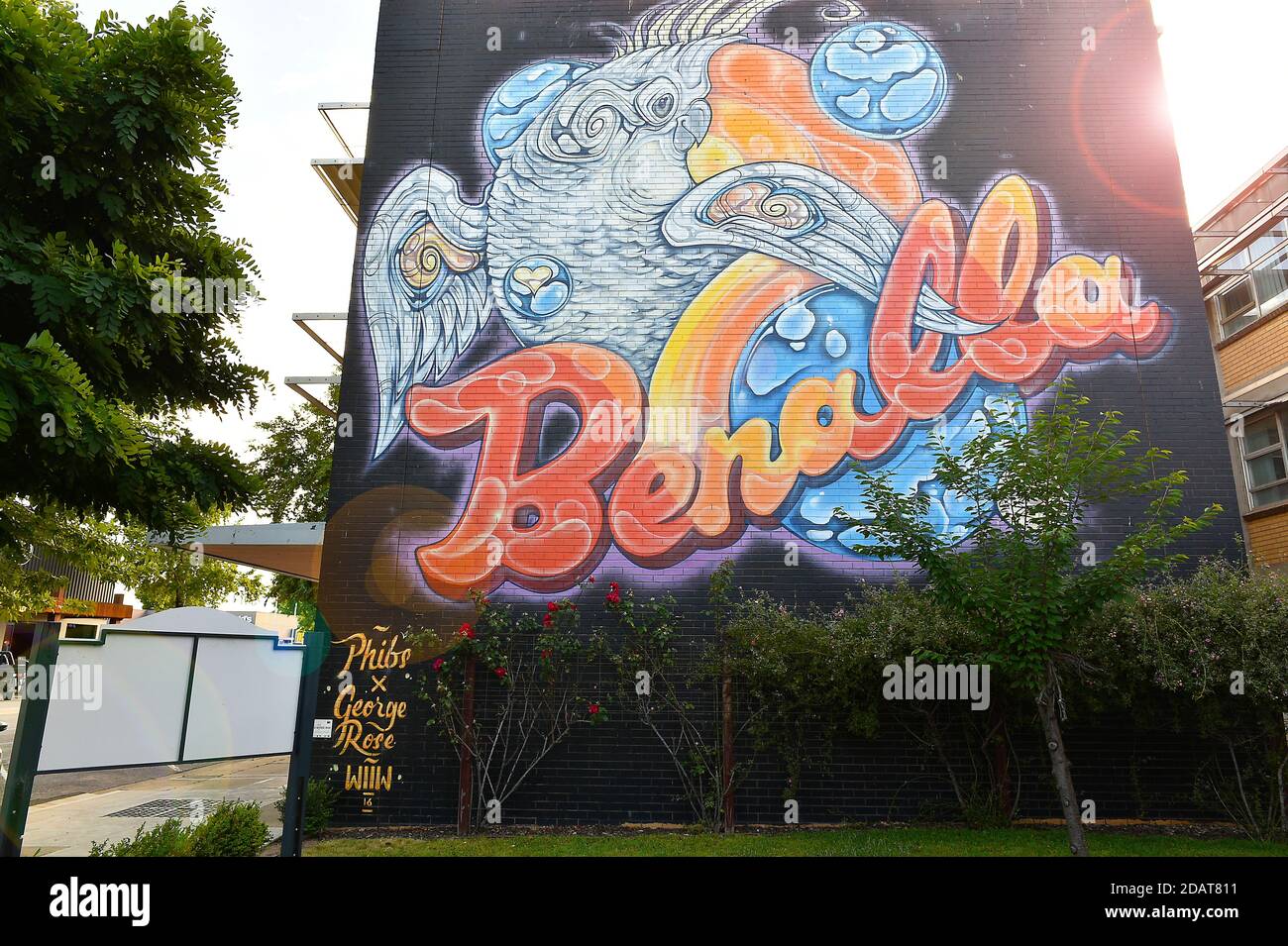 November 2020. Benalla Street Art, Benalla, Victoria, Australia Stock ...