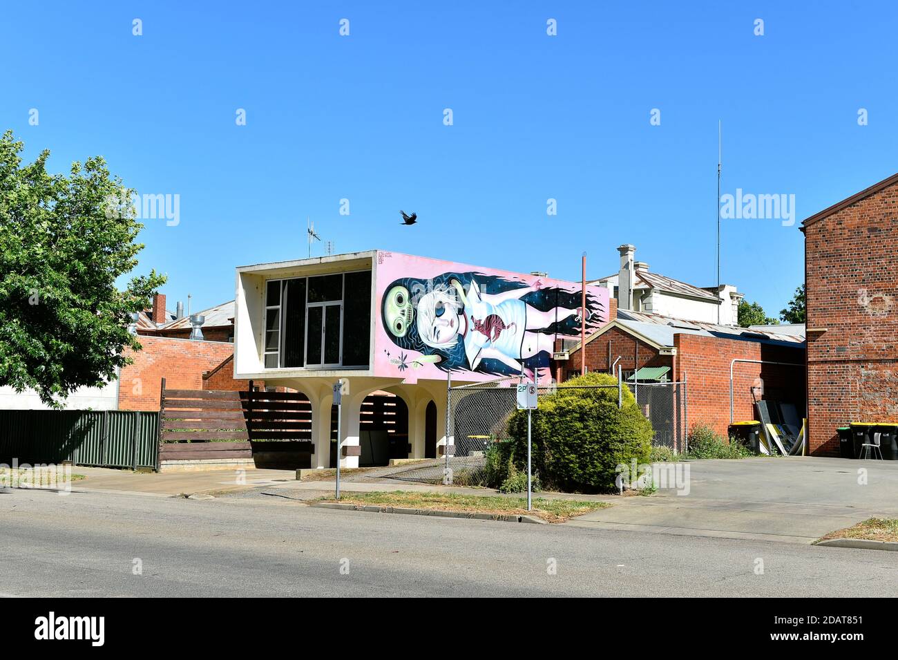 November 2020. Benalla Street Art, Benalla, Victoria, Australia Stock ...