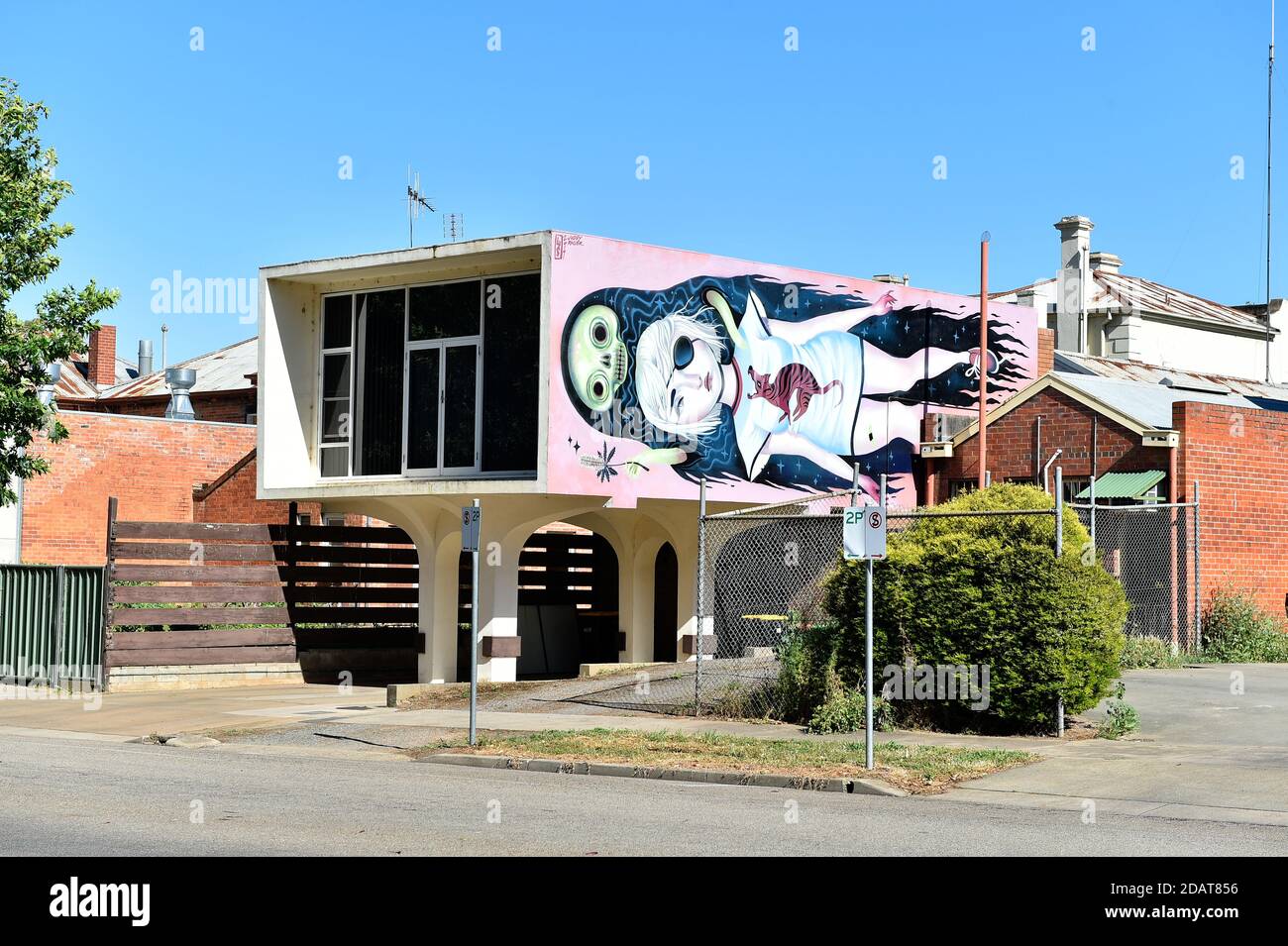 November 2020. Benalla Street Art, Benalla, Victoria, Australia Stock ...