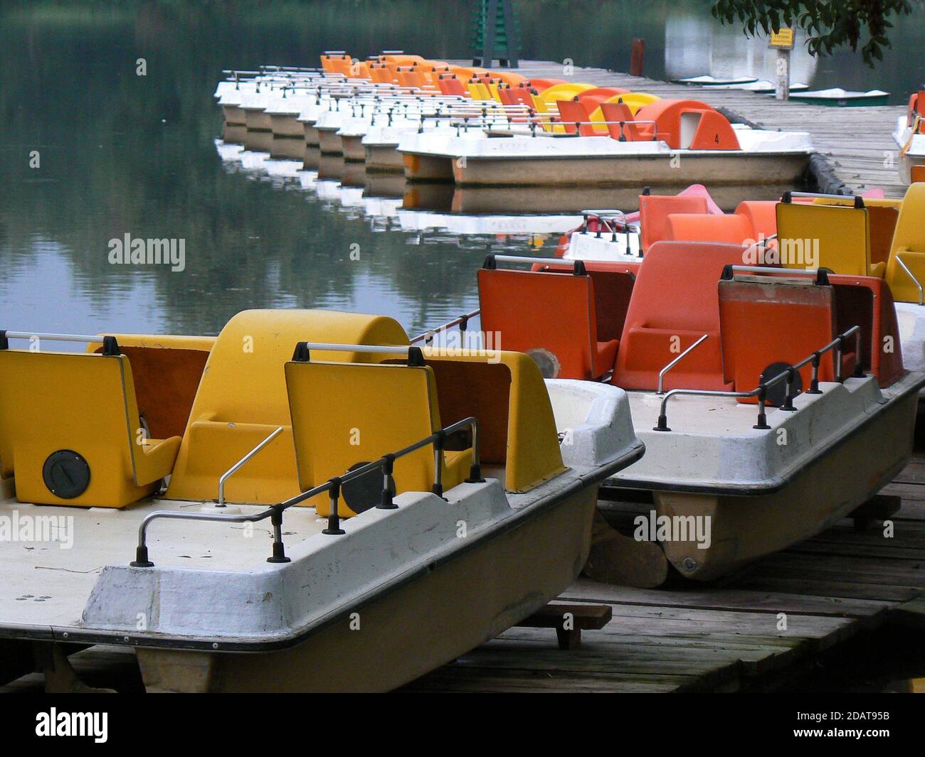 boats on a lake in germany Stock Photo - Alamy