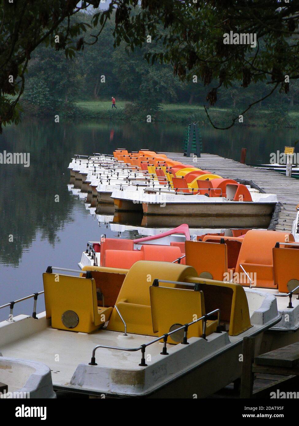 boats on a lake in germany Stock Photo - Alamy