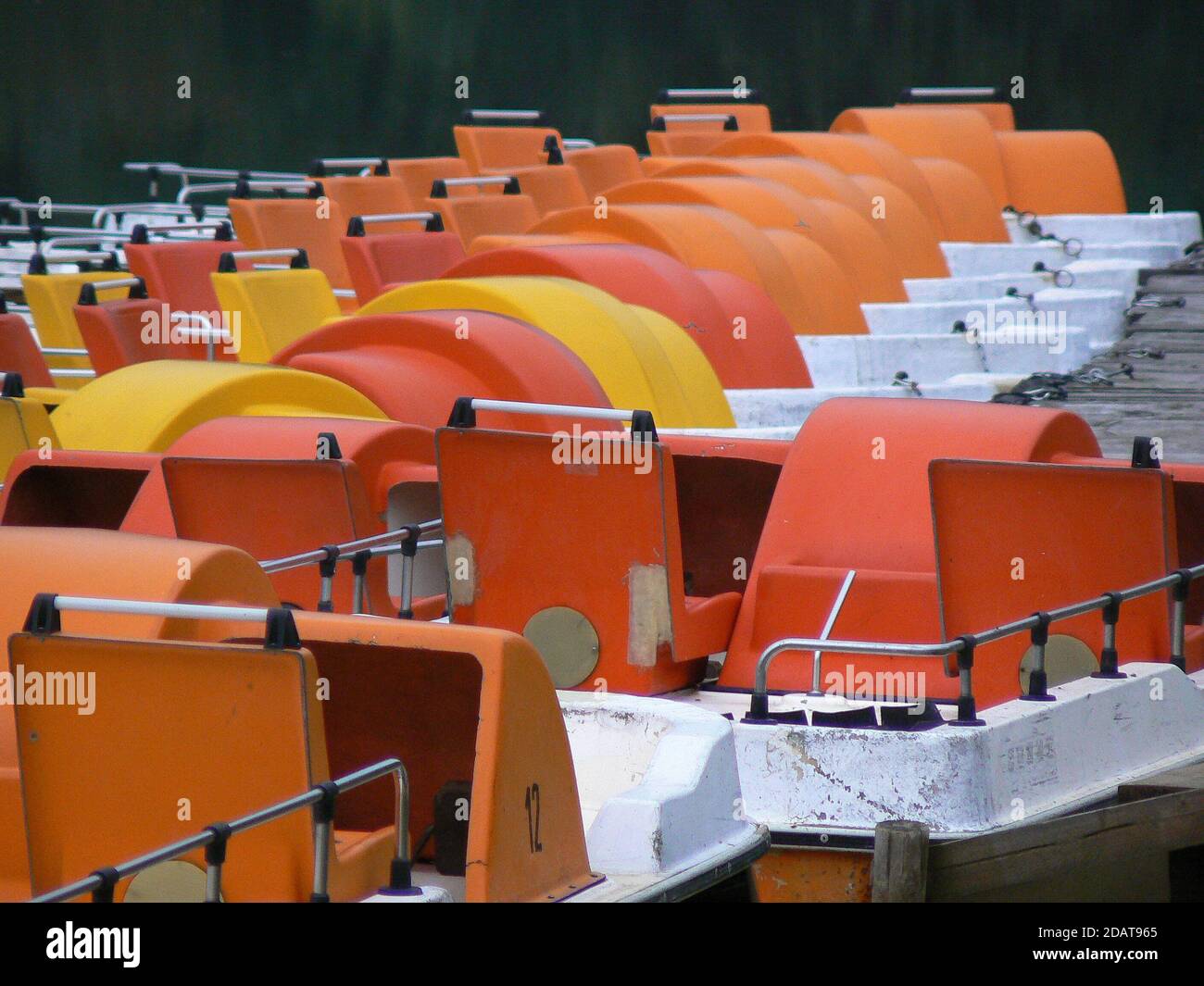boats on a lake in germany Stock Photo - Alamy