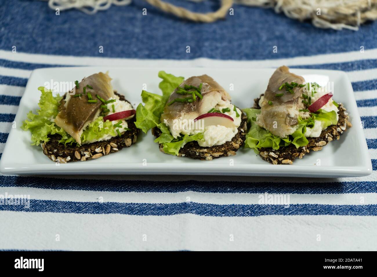 Eel canapes hi-res stock photography and images - Alamy