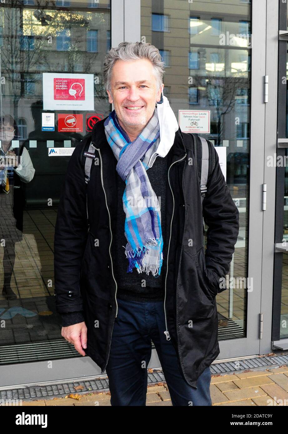 Timothy Peach bei der Ankunft zur TV-Aufzeichnung der Talkshow ...