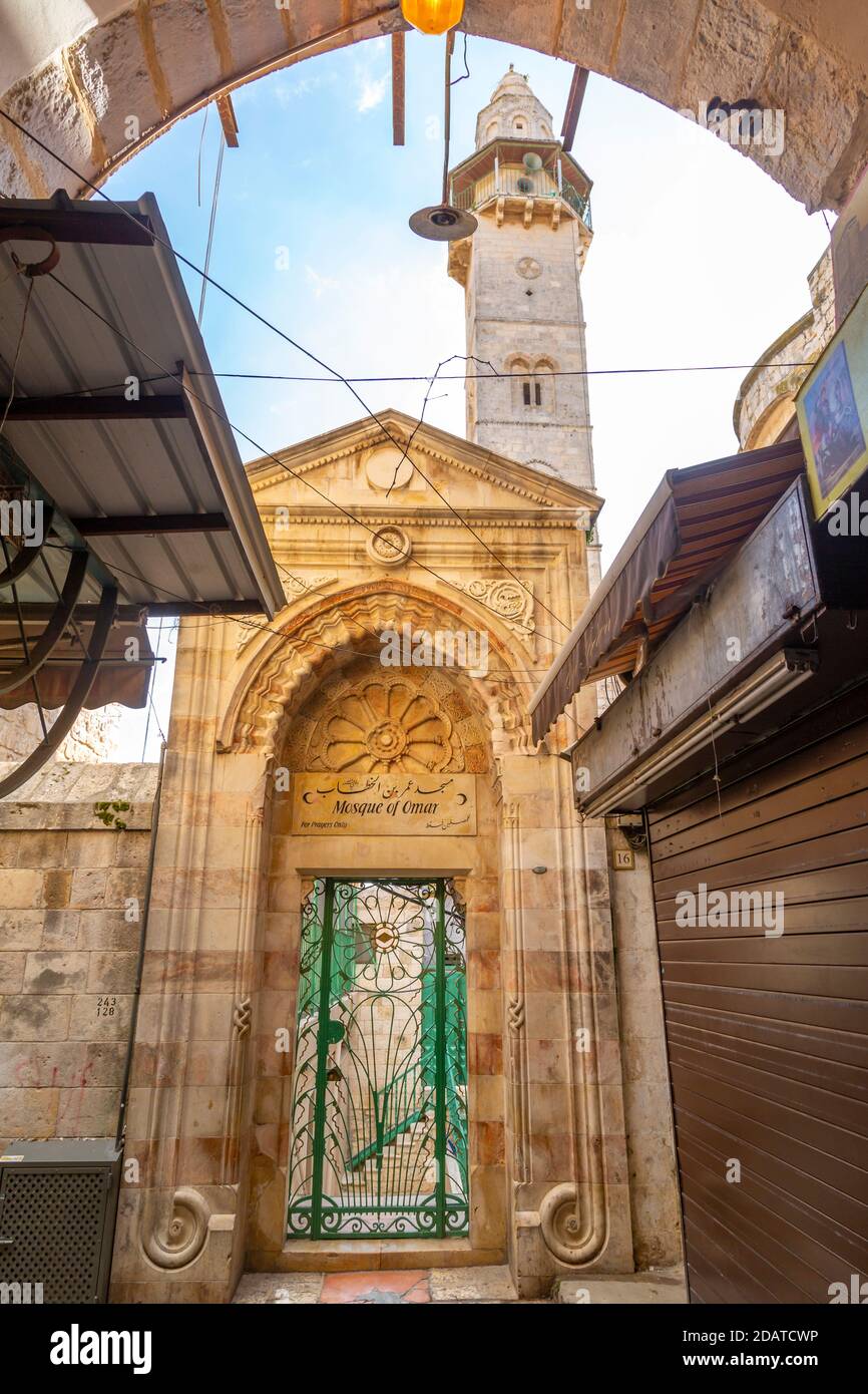 Mosque of omar hi-res stock photography and images - Alamy