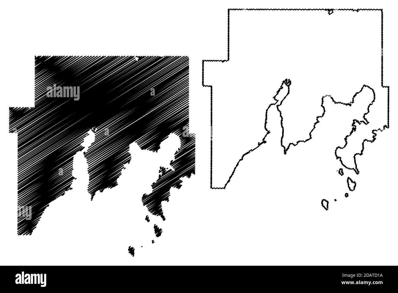Delta County, Michigan (U.S. county, United States of America, USA, U.S ...