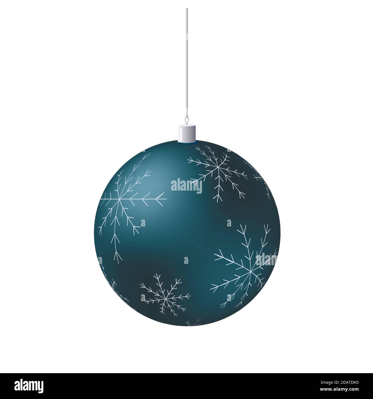 Transparent christmas ball snowflakes Stock Vector Images - Alamy