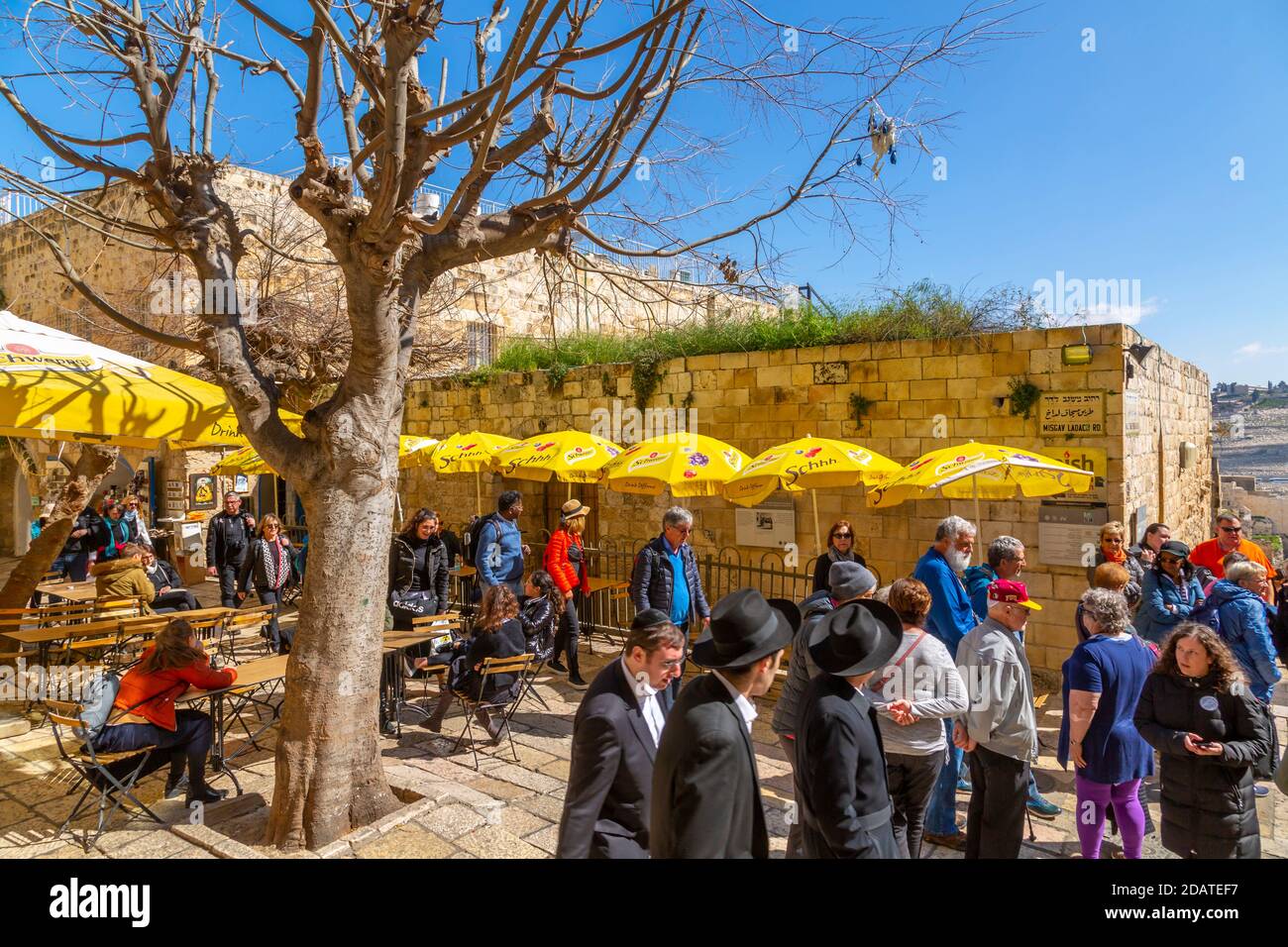 Jerusalem palestinian cafe hi-res stock photography and images - Alamy