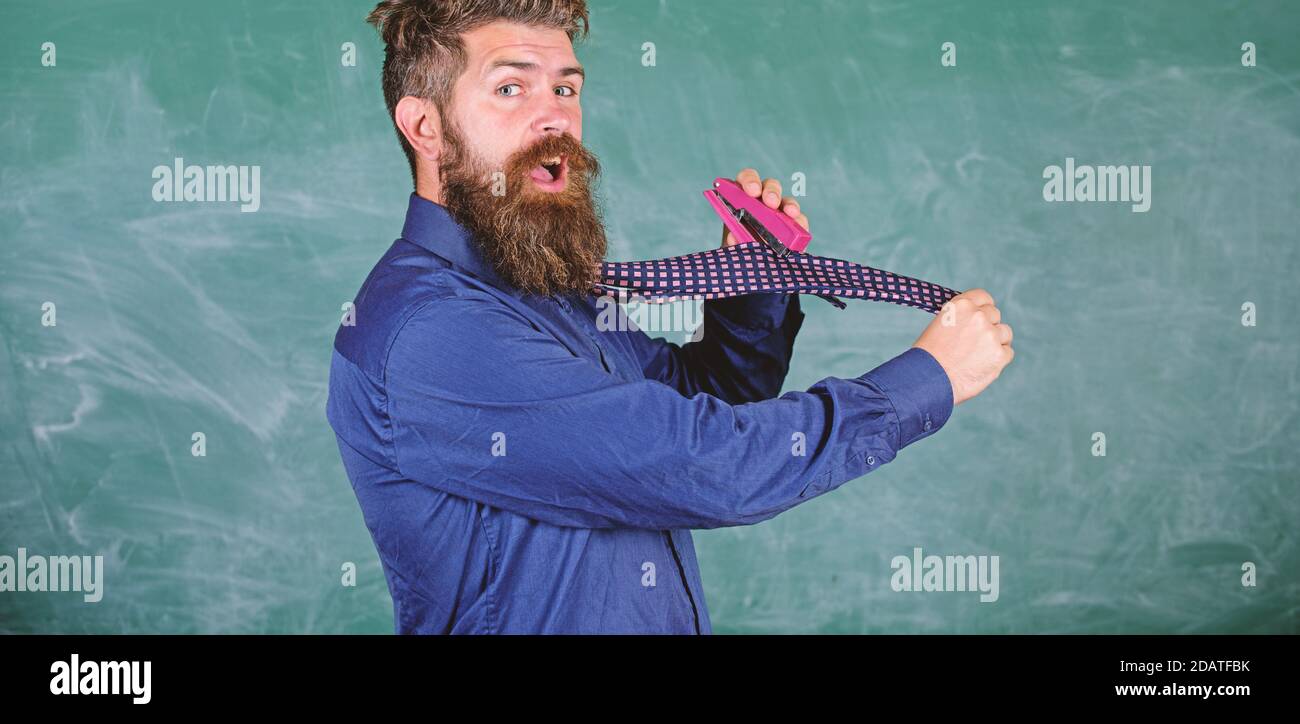 Scruffy teacher hi-res stock photography and images - Alamy