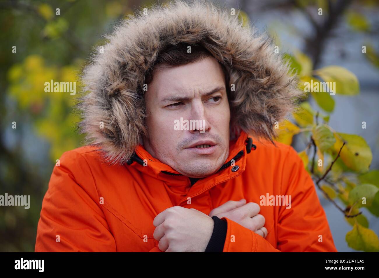 Cringing hi-res stock photography and images - Alamy