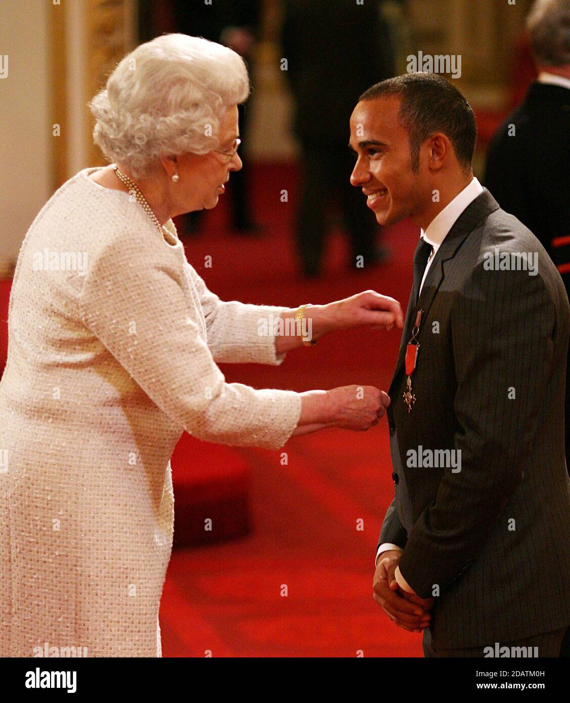 File photo dated 10-03-2009 of Formula One world champion Lewis ...