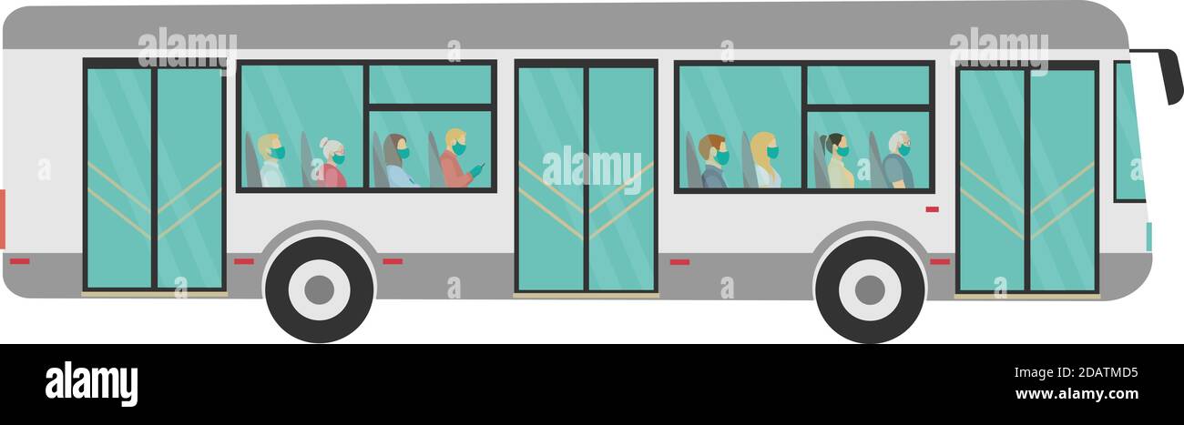 Inside the bus Cut Out Stock Images & Pictures - Alamy