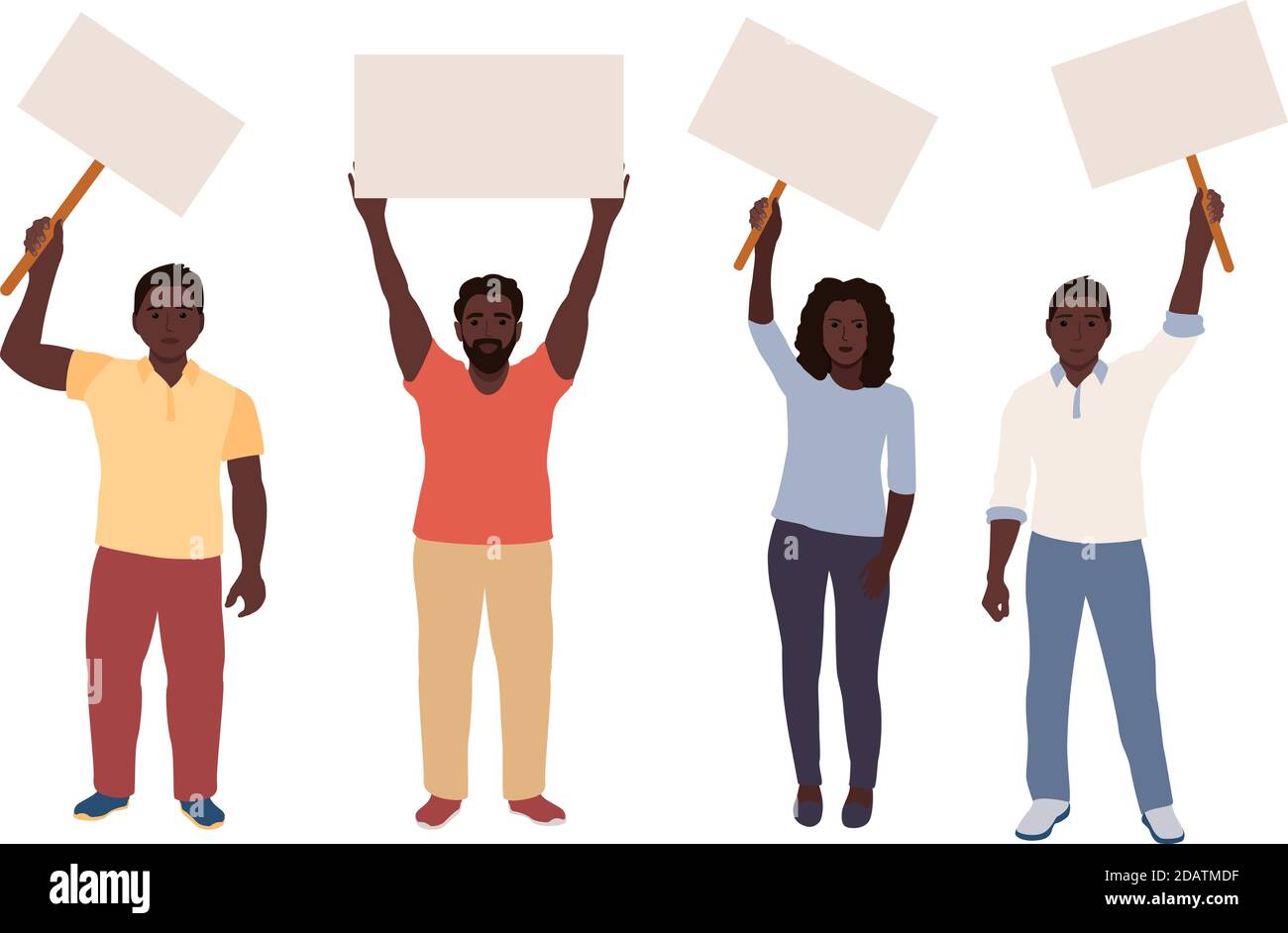 Protest poster people in Cut Out Stock Images & Pictures - Alamy