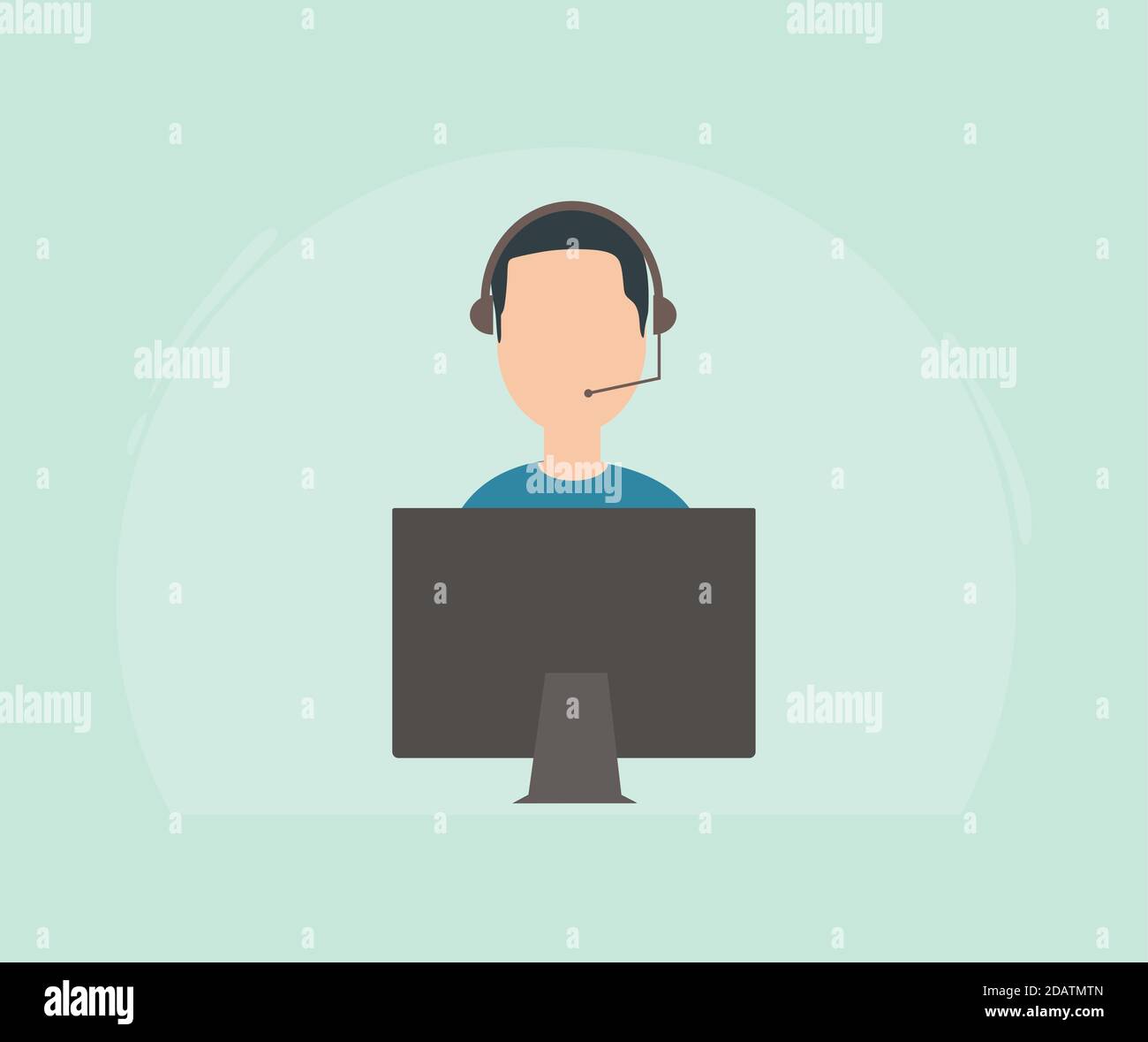 design about customer service Stock Vector Image & Art - Alamy